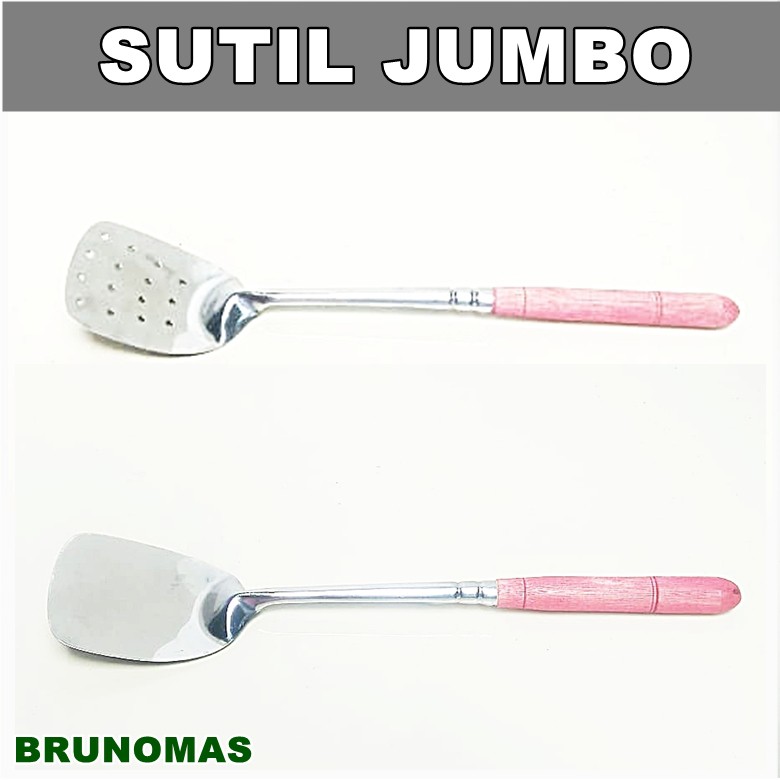 Jual Sutil Jumbo Stainless steel - Serok Spatula | Shopee Indonesia
