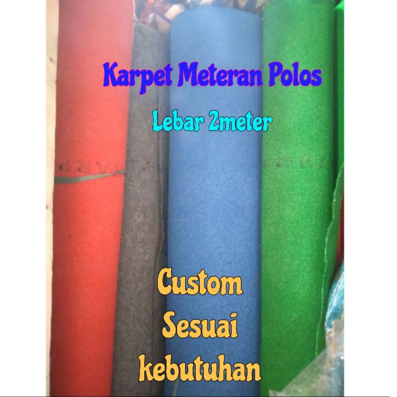 Jual Karpet Polos Meteran BINTANG ( Mushola, Masjid, Pameran, Wedding ) | Shopee Indonesia