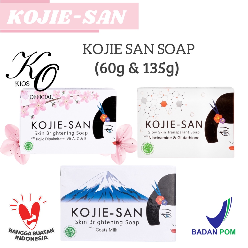 Jual Kojie San Brightening Soap Goat Milk / Brightening Soap Kojic ...