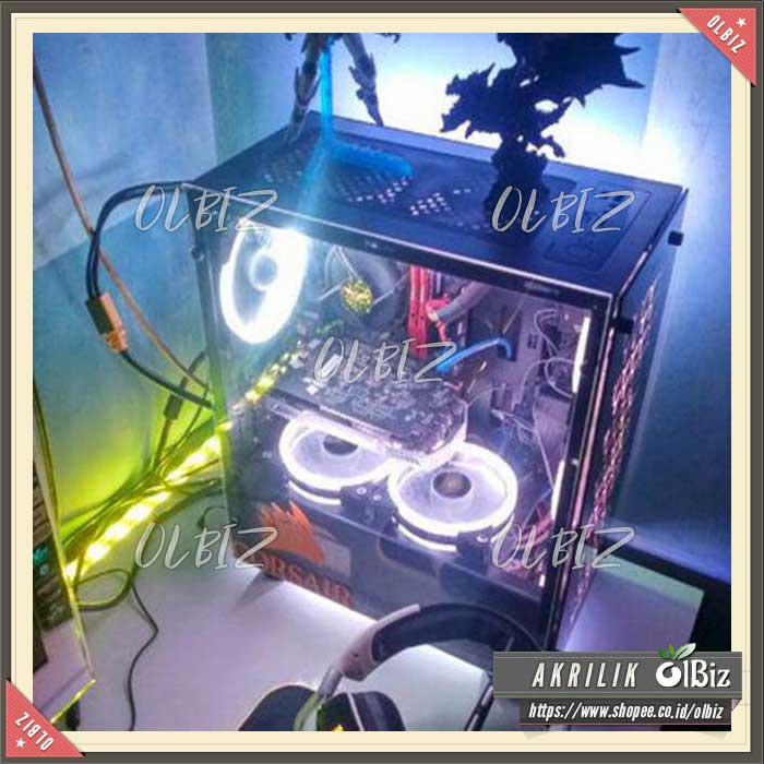 Jual Akrilik Laser Cut Side Panel Casing Komputer Untuk Tutup Kesing ...