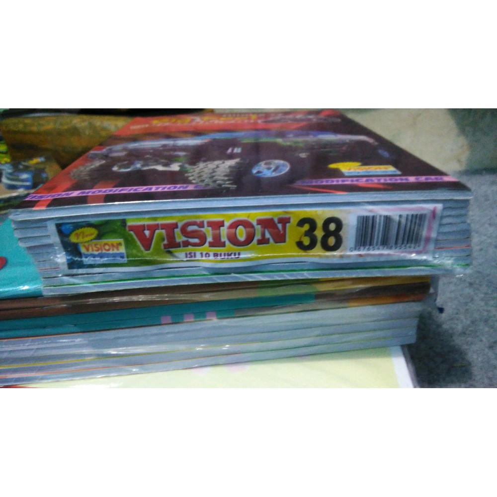 Jual buku tulis vision isi 38 lembar murah | Shopee Indonesia