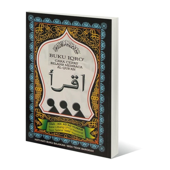 Jual [Mizan Jakarta] Buku Iqro Cara Cepat Belajar Membaca Al-Quran Cd ...