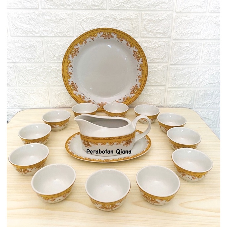 Jual mangkok cuka mangkok cuko motif mahkota mangkok saus | Shopee ...