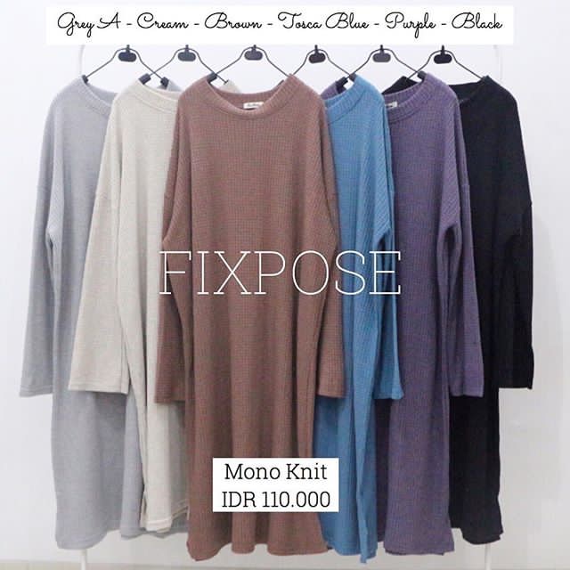 Jual Mono Knit by Fixpose | Shopee Indonesia