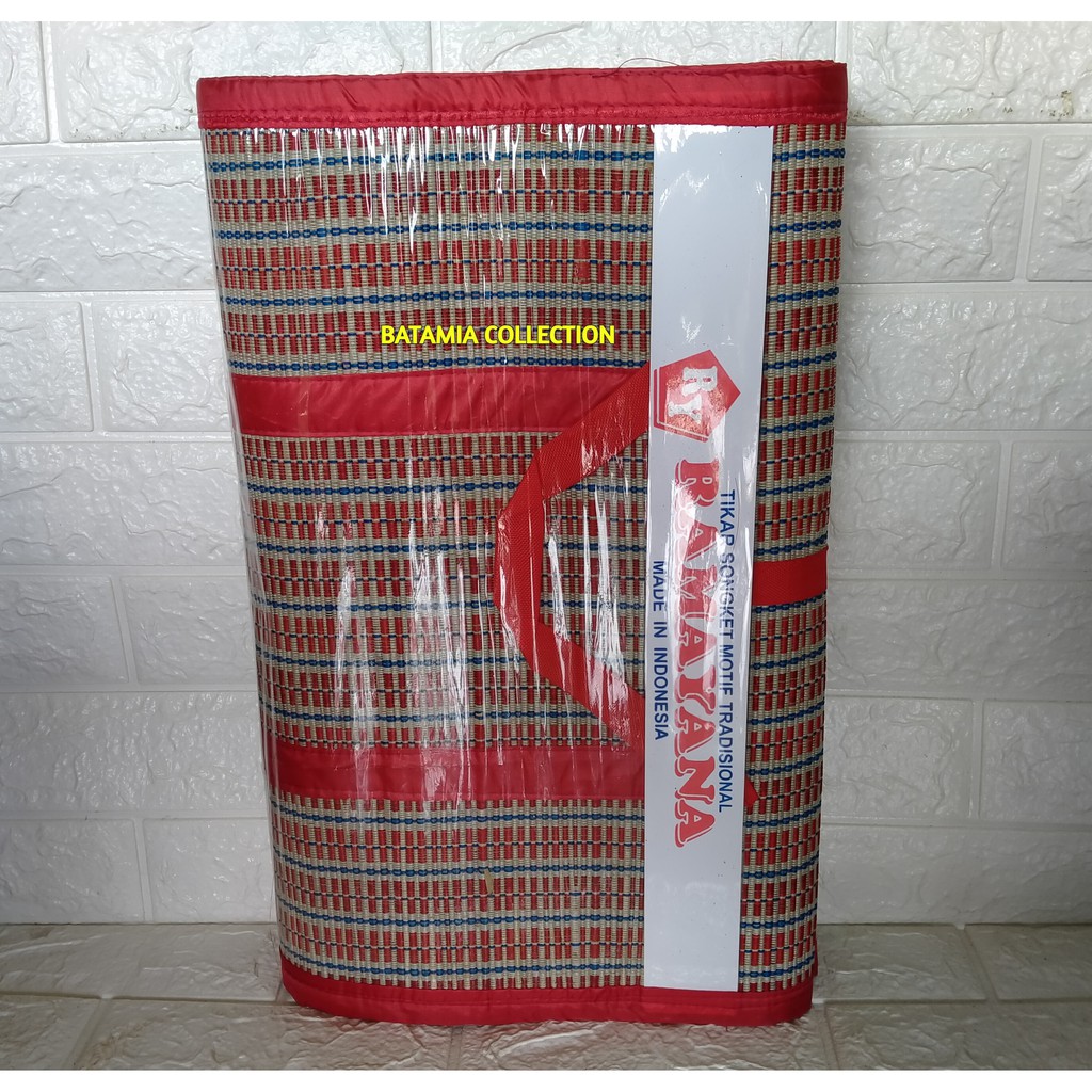 Jual Tikar Lipat Ukuran 3X2 Tiker Lipat Piknik Mendong Tenun | Shopee ...