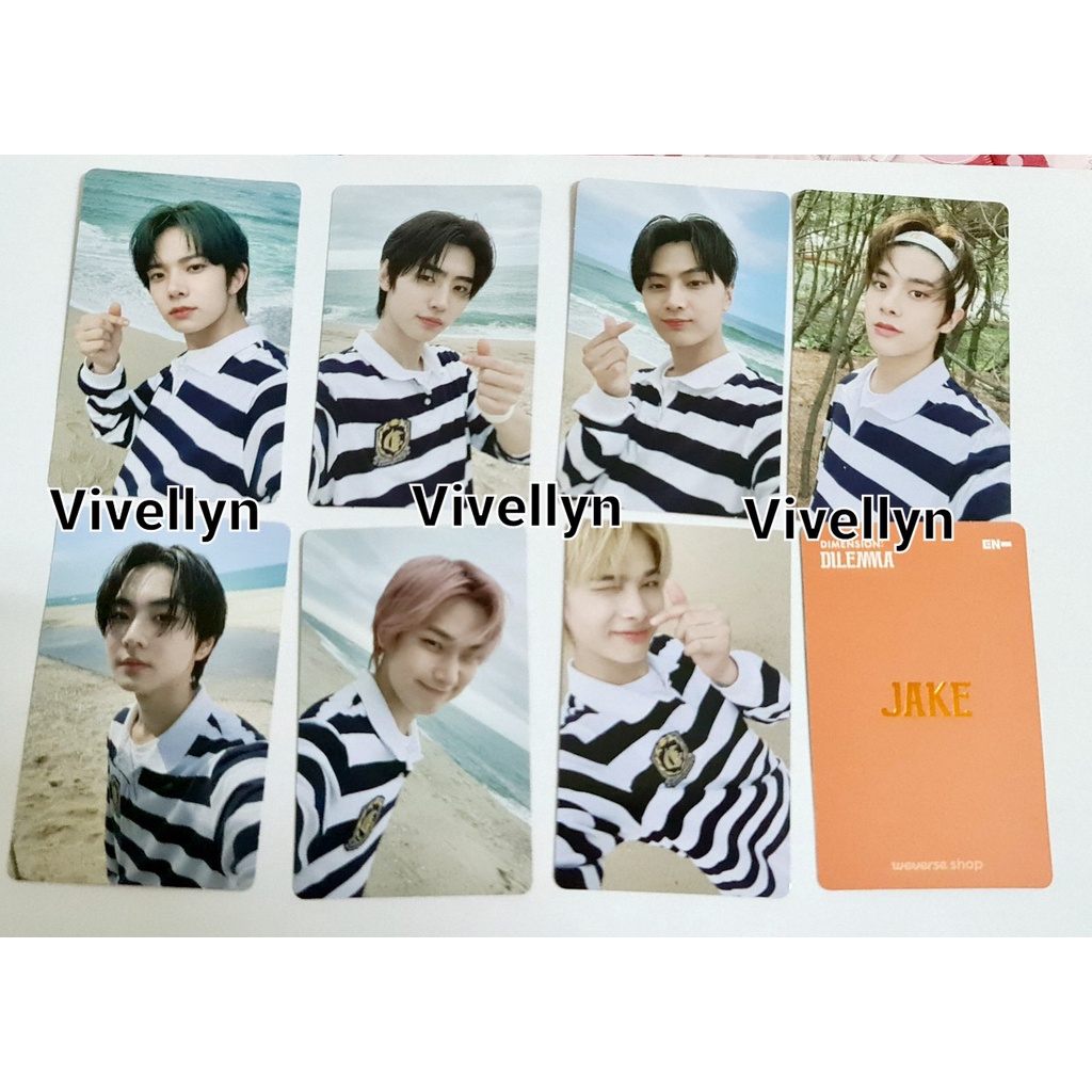 Jual ENHYPEN photocard bene TD Tamed Dashed SUNGHOON HEESEUNG JAY JAKE ...