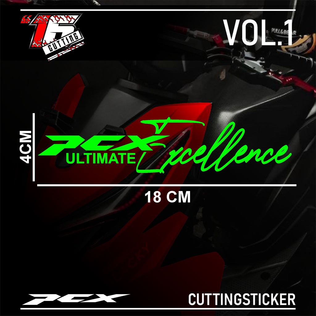Jual Cutting Sticker PCX - Stiker Lis Variasi Motor Honda PCX Street ...