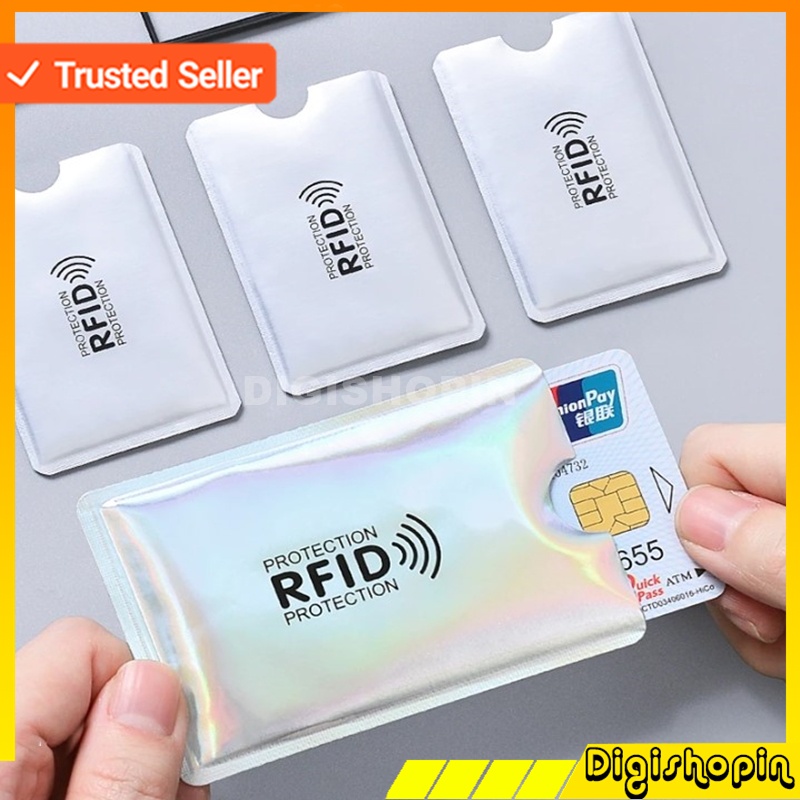Jual 20 PCS Slot Kartu Kredit ATM Anti RFID Blocker Anti Rfid Wallet ...