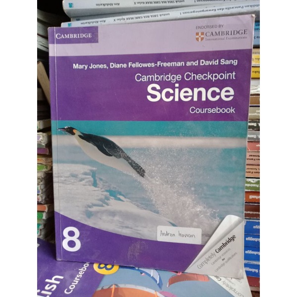Jual Cambridge Checkpoint Science Coursebook 8 Black & White | Shopee ...