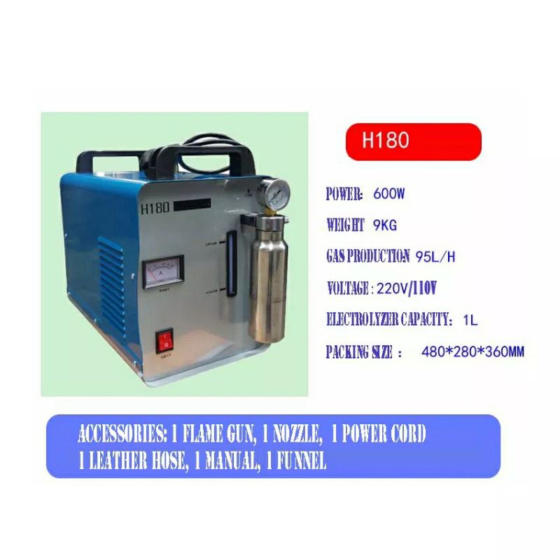 Jual Mesin Las Portable Oxy-Hydrogen Water Welder Acrylic flame ...