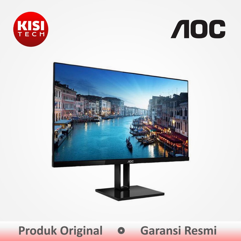 Jual Monitor AOC 24V2Q LED 24 Inch IPS 75Hz HDMI Display Port | Shopee ...