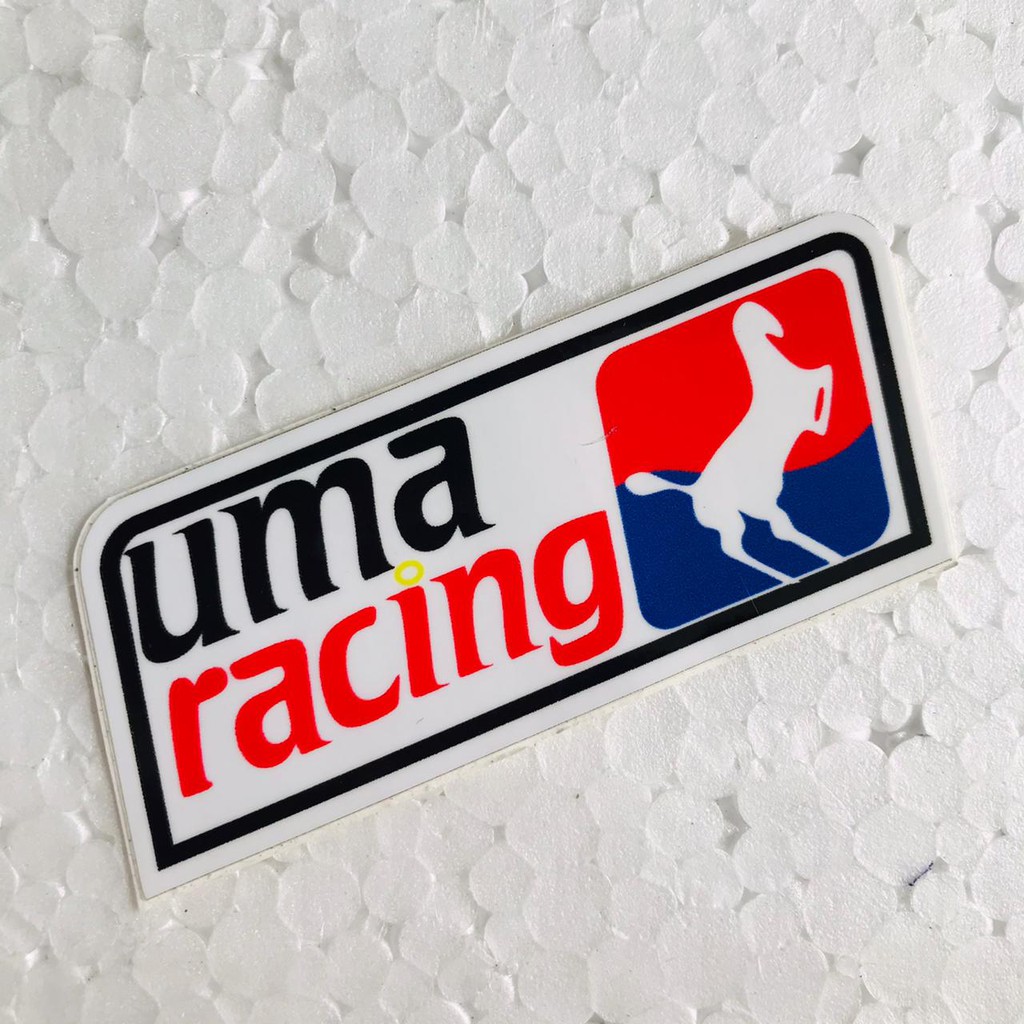 Jual Sticker Uma Racing Bahan Ritrama Laminasi Glossy | Shopee Indonesia