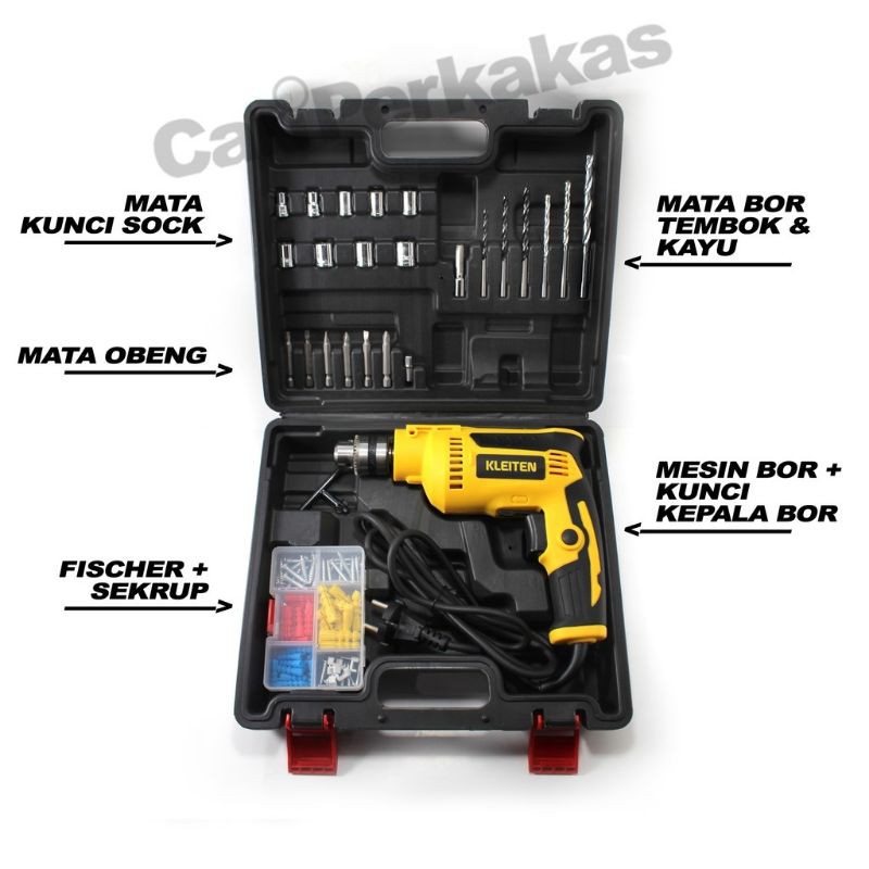 Jual BOR 10MM SET KLEITEN KUALITAS NRT-PRO BOR KAYU BOR BESI | Shopee ...