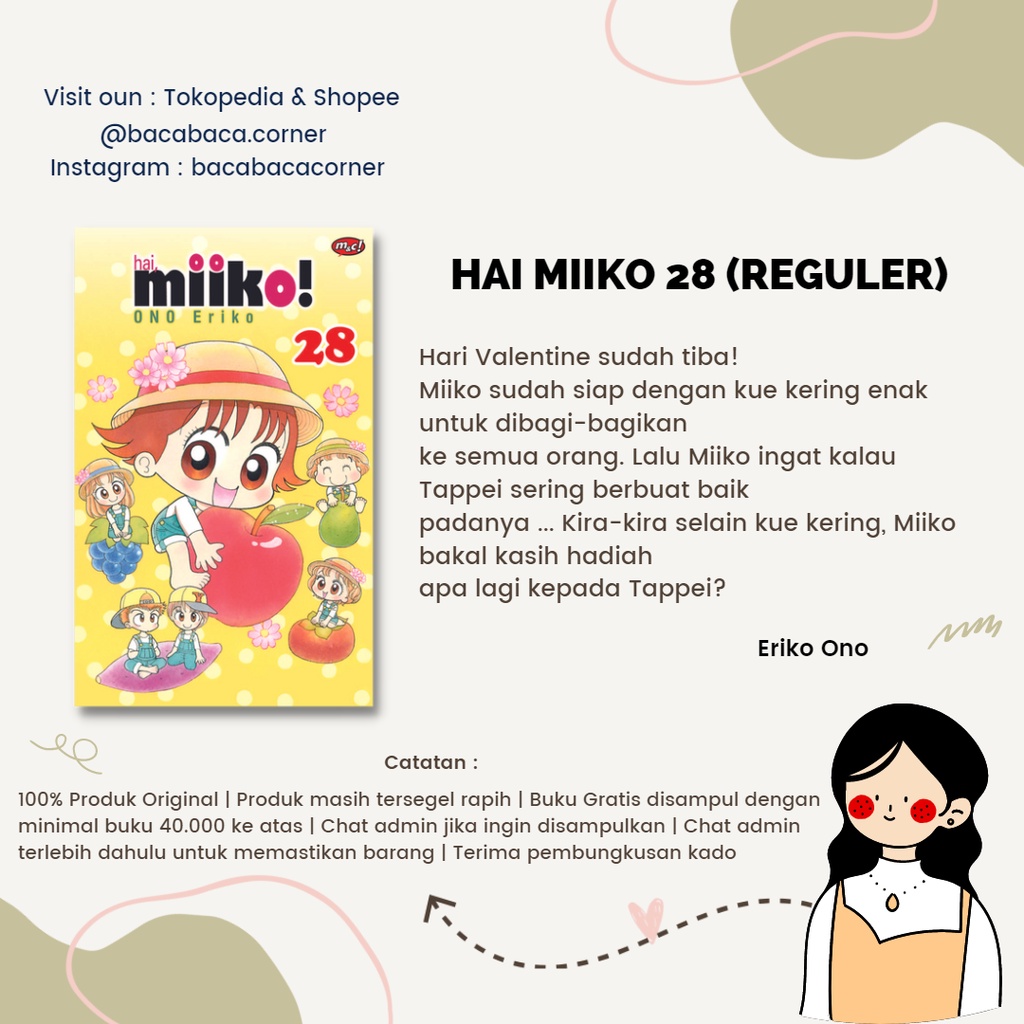 Jual HAI MIIKO 28 (REGULER) | Shopee Indonesia