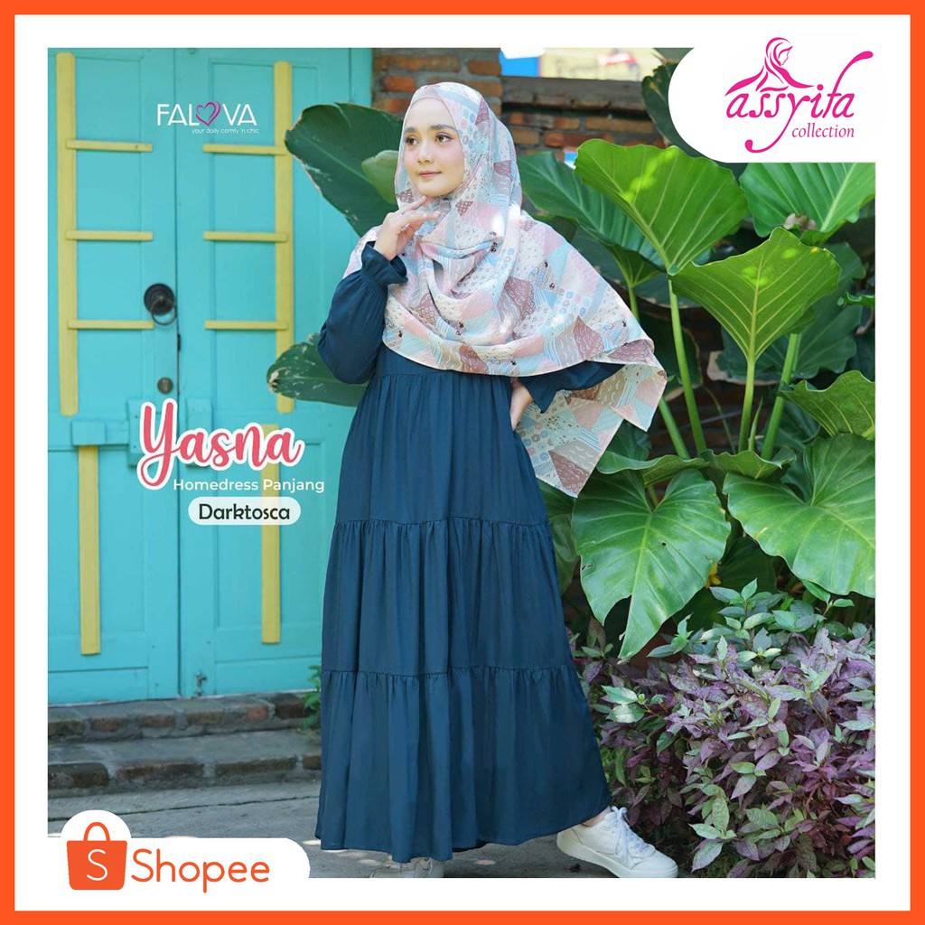 Jual Yasna Dress ( Original by Falova ) | Shopee Indonesia