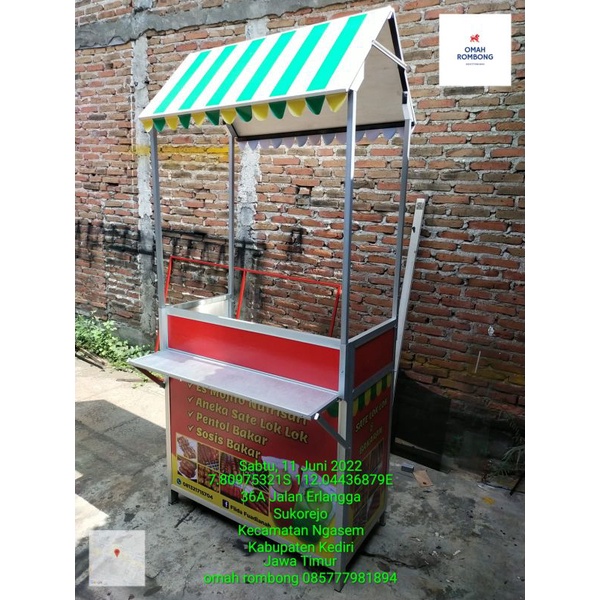 Jual Rombong Portable Atap Lancip | Shopee Indonesia