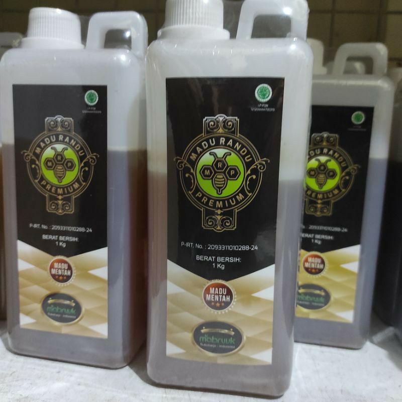 Jual Madu Randu Premium 1kg Madu Mentah | Shopee Indonesia