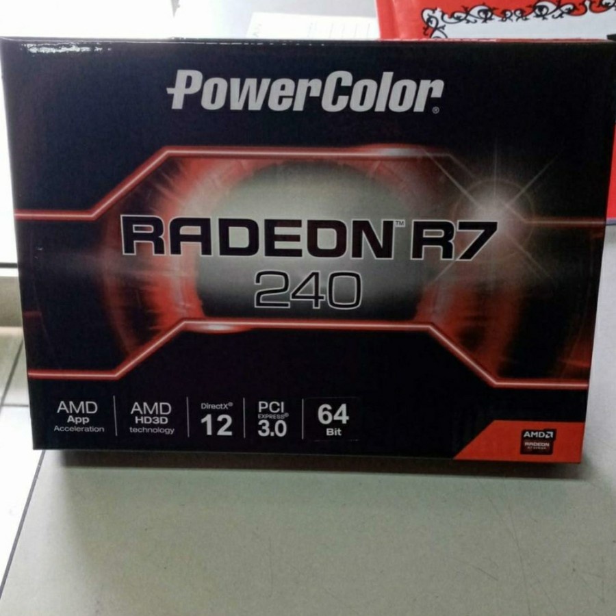 Jual POWER COLOR R7 240 2GB DDR5 | Shopee Indonesia