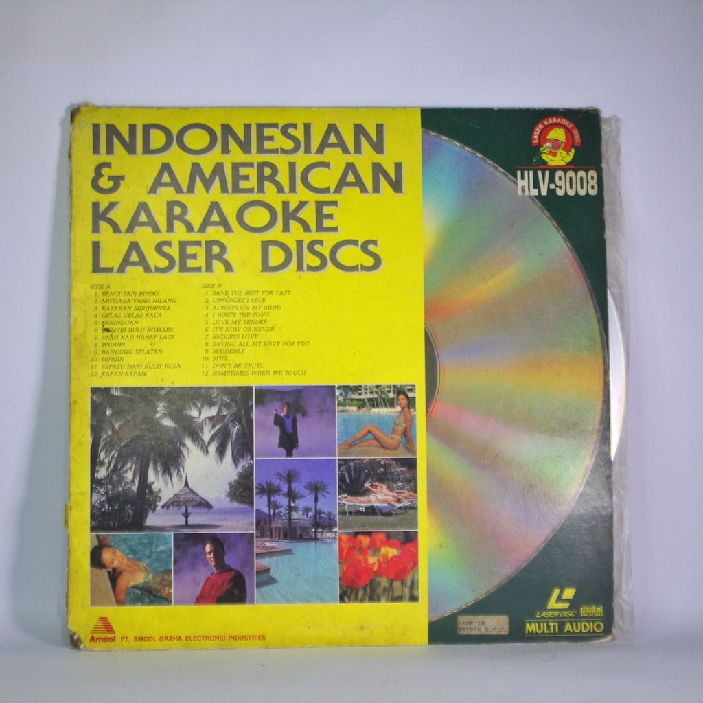 Jual LASER DISC / KASET BESAR, Piringan laser disc klasik retro vintage ...