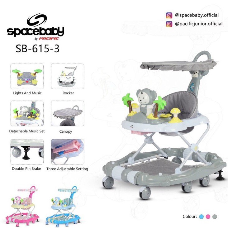 Jual Baby Walker Space Baby Spacebaby Royal 506 507 139 512 615 -3 618 ...