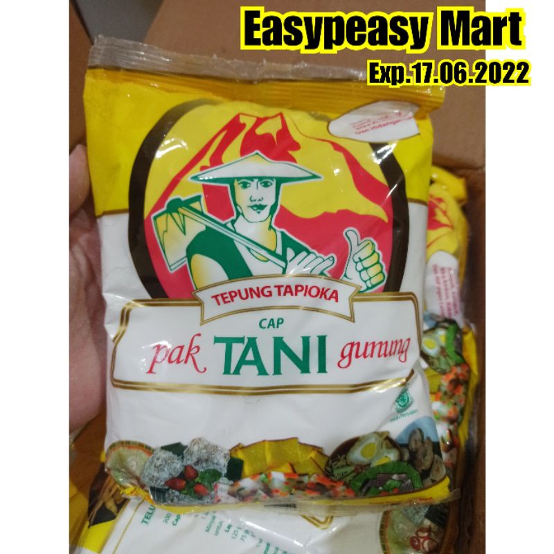 Jual Tepung Tapioka CAP PAK TANI GUNUNG - 500 Gram | Shopee Indonesia