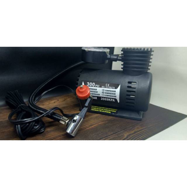 Jual KOMPRESOR MINI 12V 300 PSI MUDAH Dibawa | Shopee Indonesia