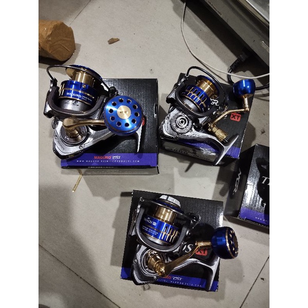 Jual reel pancing maguro thanos xt 1000 2000 3000 4000 6000 8000 power handel | Shopee Indonesia