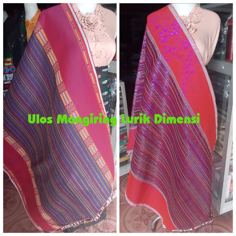 Jual Ulos Mangiring Lurik Dimensi Glitter | Shopee Indonesia