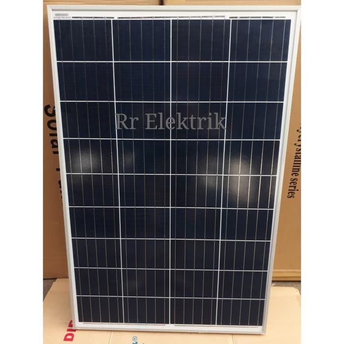 Jual Solar Panel Panel Surya Solar Cell Gh 100wp sparepart | Shopee ...