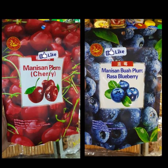 Jual Manisan Buah Cherry dan Blueberry | Shopee Indonesia