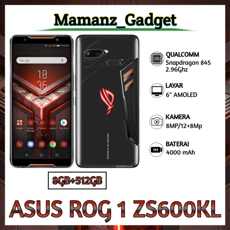Jual Asus ROG Phone 1 Ram 8/512Gb mulus murah | Shopee Indonesia