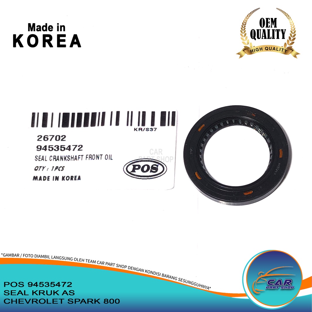 Jual SEAL KRUK AS SPARK 800 SEAL NOKEN AS SPARK 800 KOREA 94535472 ...