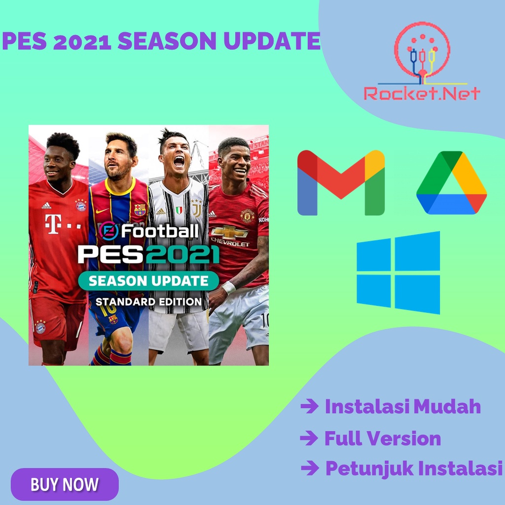 Jual PES 2021 Full Version No trial Permanen Lifetime | Game Windows PC ...