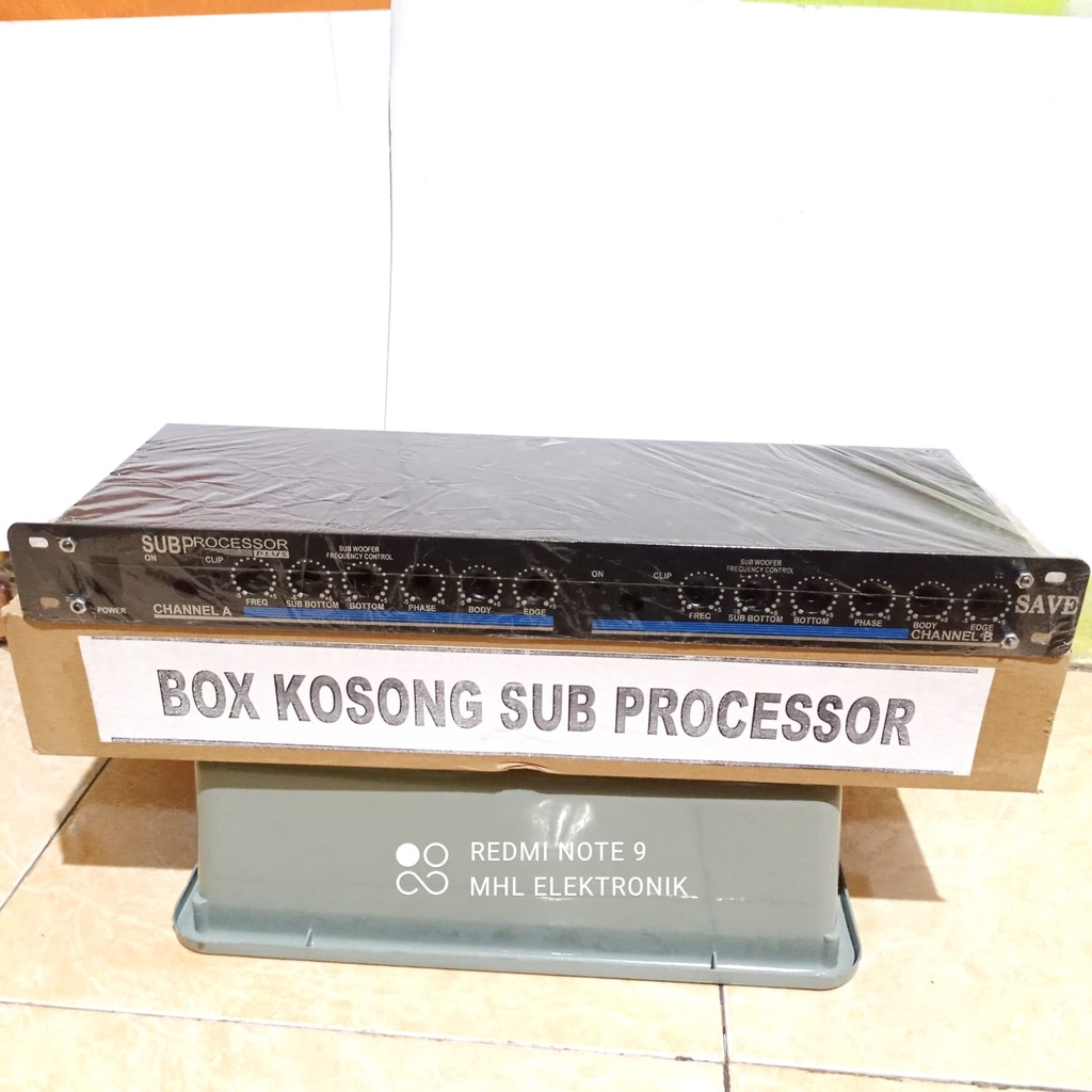 Jual Box Sub Processor Audio Processor Plus Subwoofer by BME Bagus dan ...