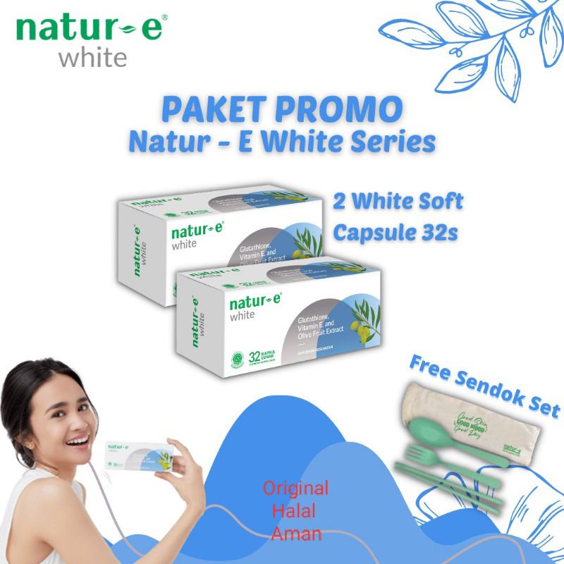 Jual Natur-E White Soft Capsule 32's (2 Box @ 32's) | Shopee Indonesia
