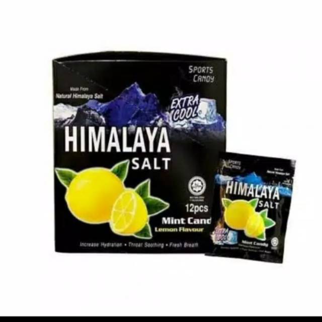 Jual Permen himalaya/permen lemon/sports candy, per box (isi 12 sachet ...