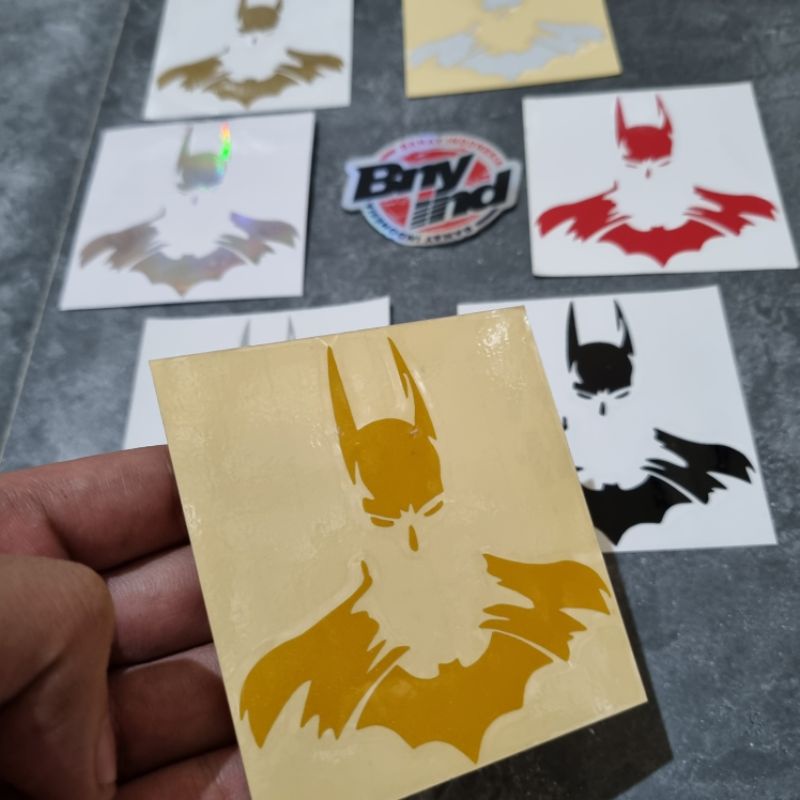 Jual STICKER STIKER LOGO BATMAN SILUET CUTTING | Shopee Indonesia