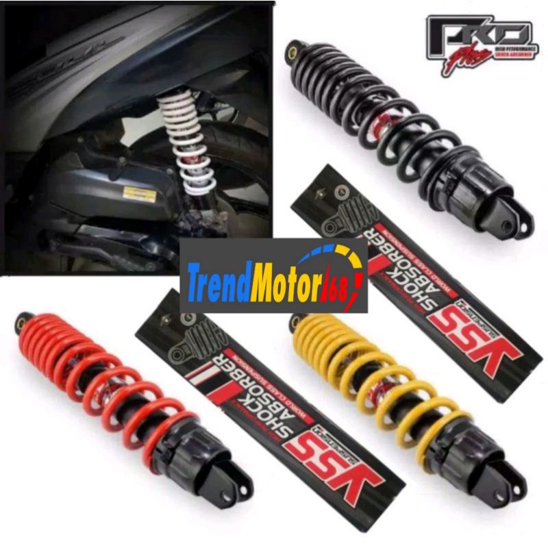Jual Shockbreaker YSS MIO & VARIO 125 PRO PLUS non tabung (Putih, merah, Hitam & Kuning ...