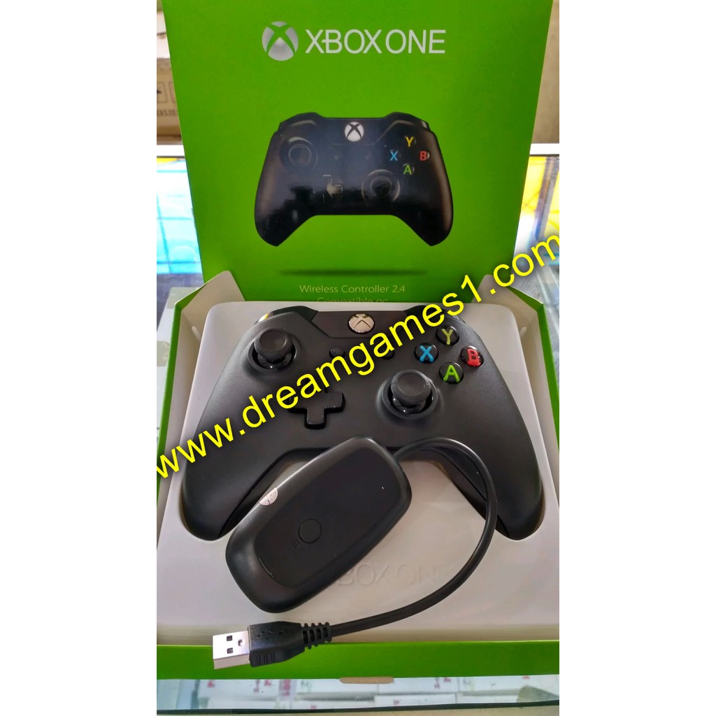 Jual Microsoft Xbox One PC Controller plus Wireless Receiver | Shopee ...