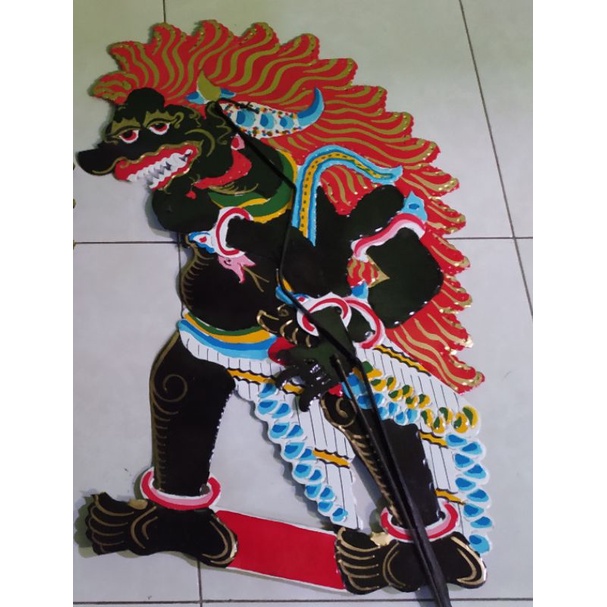 Jual WAYANG kulit kertas MAINAN Buto Amral braholo bolosewu, ukuran ...