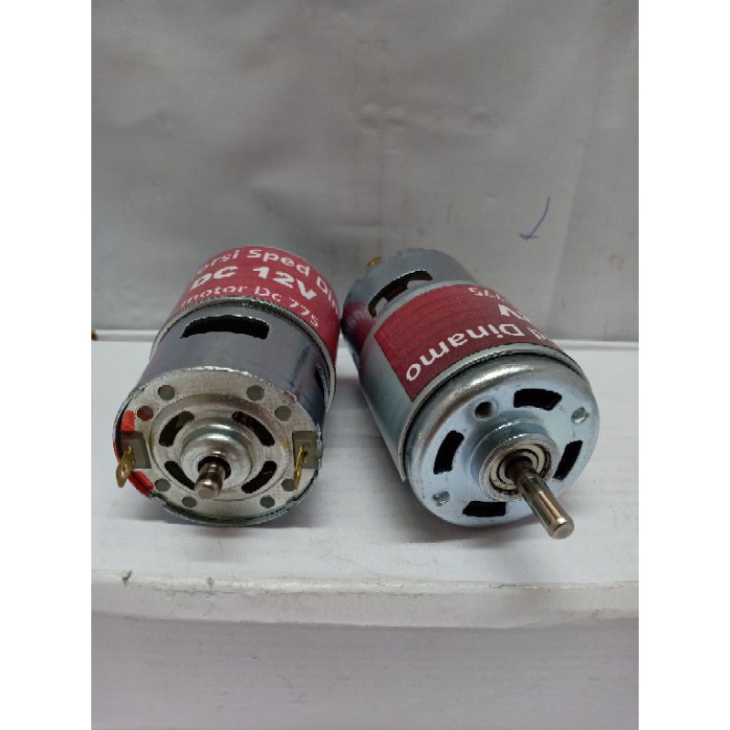 Jual Motor DC 775 12 v high torsi speed dinamo mesin power tools DIY 24 v 30 v | Shopee Indonesia