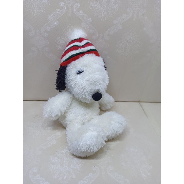 Jual boneka snoopy original pakai kupluk lucu cut brand | Shopee Indonesia