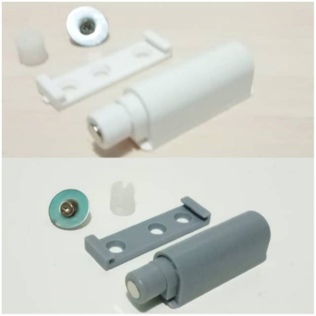 Jual Tip On Push Open Lemari/pintu Pendek Abu2 & Putih | Shopee Indonesia