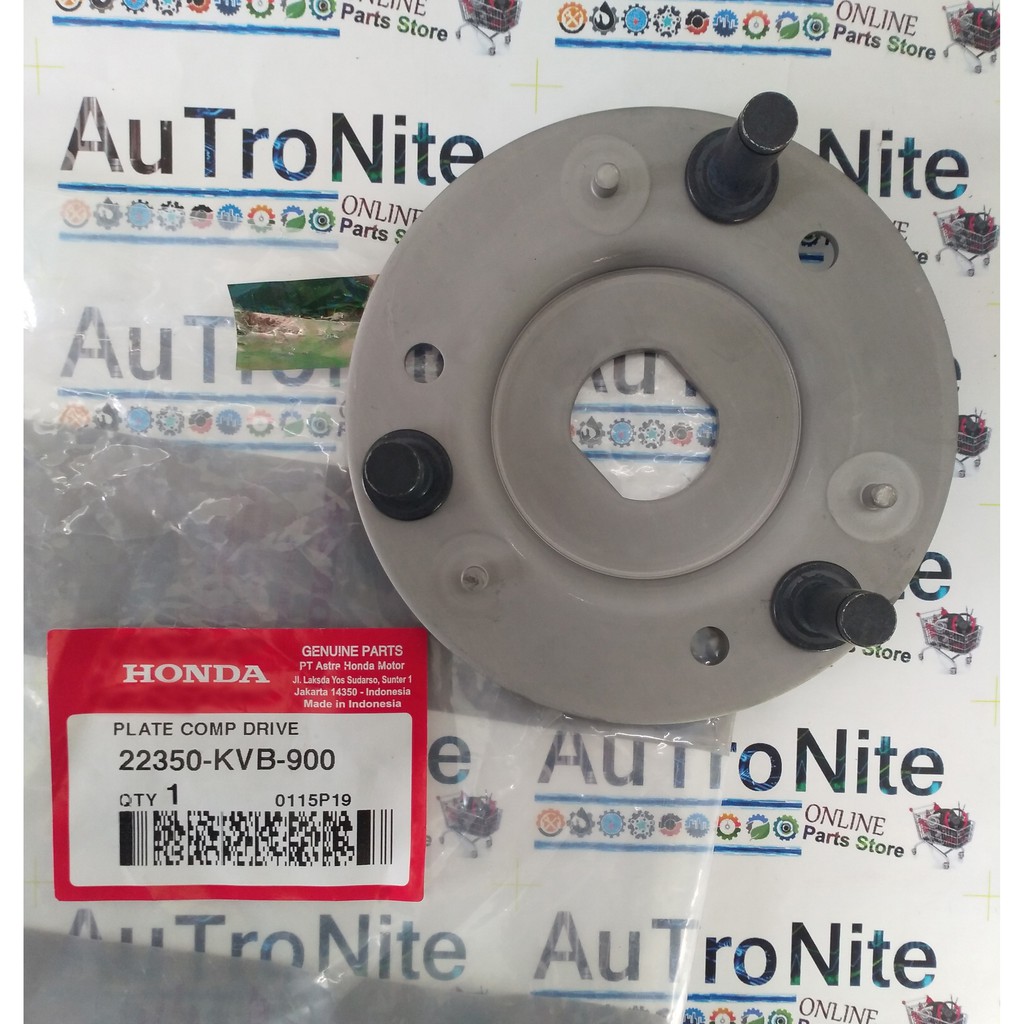 Jual Plate Rumah Kopling Comp Drive 22350-KVB-900 Ori Honda Air Blade ...