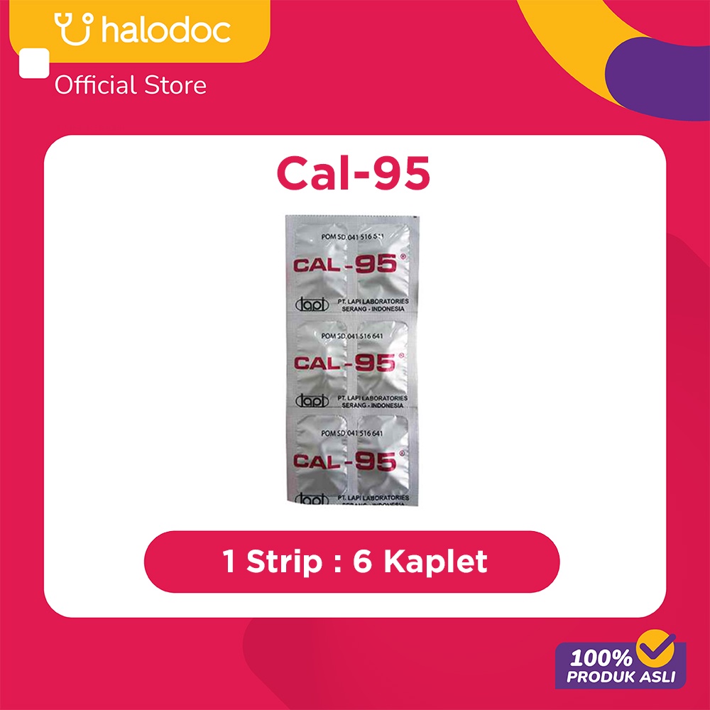 Jual CAL-95 6 Kaplet | Shopee Indonesia