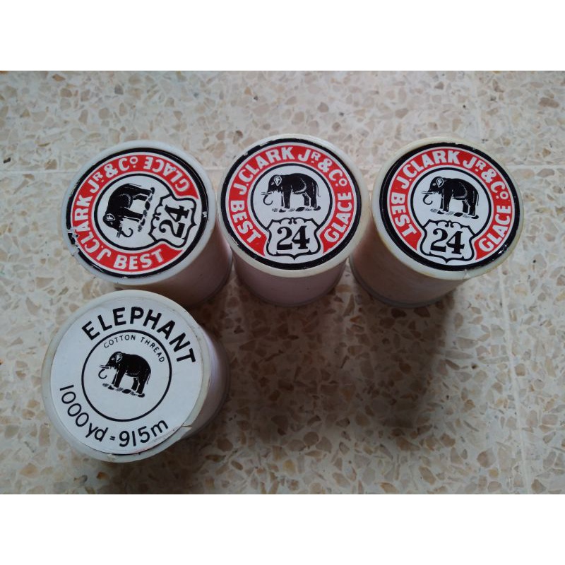 Jual Benang Layangan harga per pcs cap Gajah uk.24/1000 yds | Shopee ...