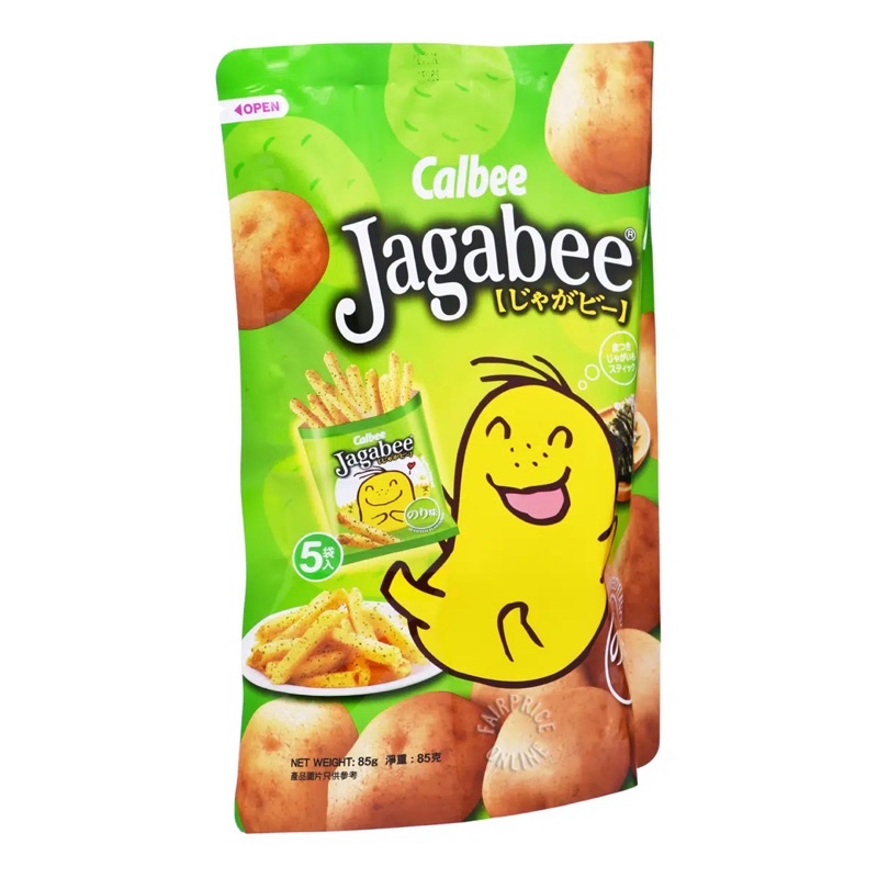 Jual Calbee Jagabee Potato Stick Pouch (Seaweed) | Shopee Indonesia