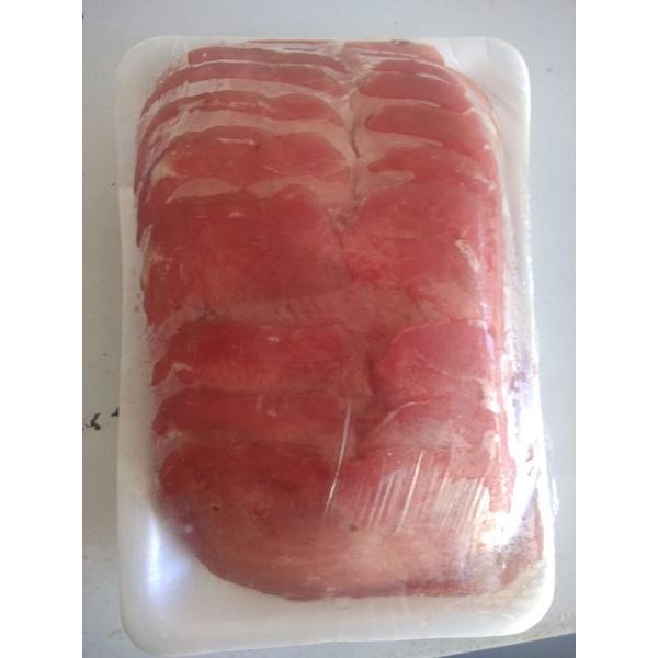 Jual Beef Sirloin Slice , Sukiyaki Sirloin , Daging Sapi Slice ( Slice ...