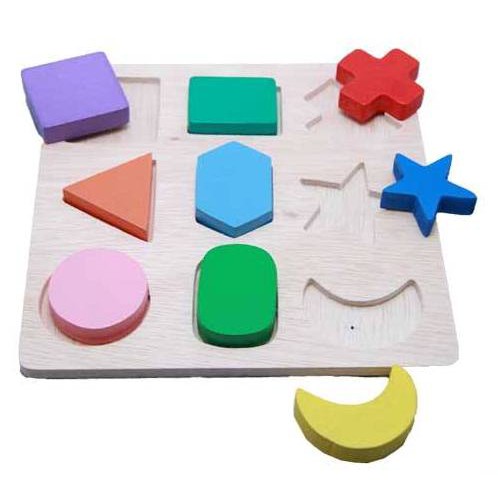 Jual Mainan Bayi | Puzzle Timbul Mainan Kayu Untuk Usia 2 tahun ...