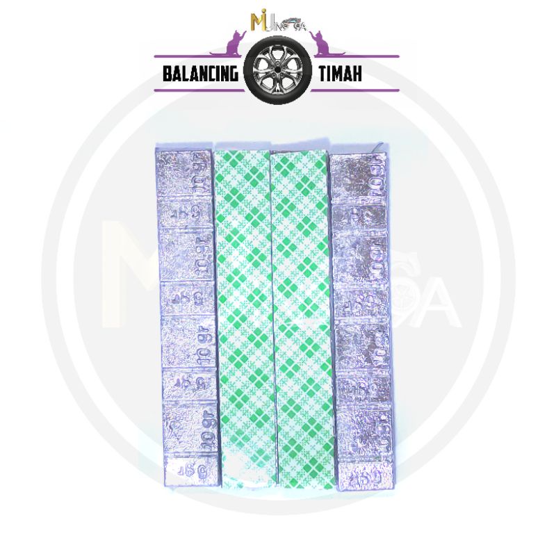 Jual BALANCING TIMAH VELG MOBIL 5gr & 15gr || 100Pcs | Shopee Indonesia